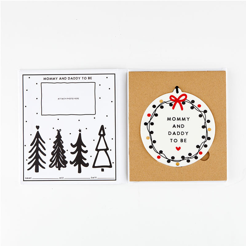 Mommy + Daddy To Be Boxed Ornament – Seasons Home & Gift