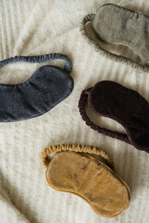 Velvet Eye Mask, Cypress – Seasons Home & Gift