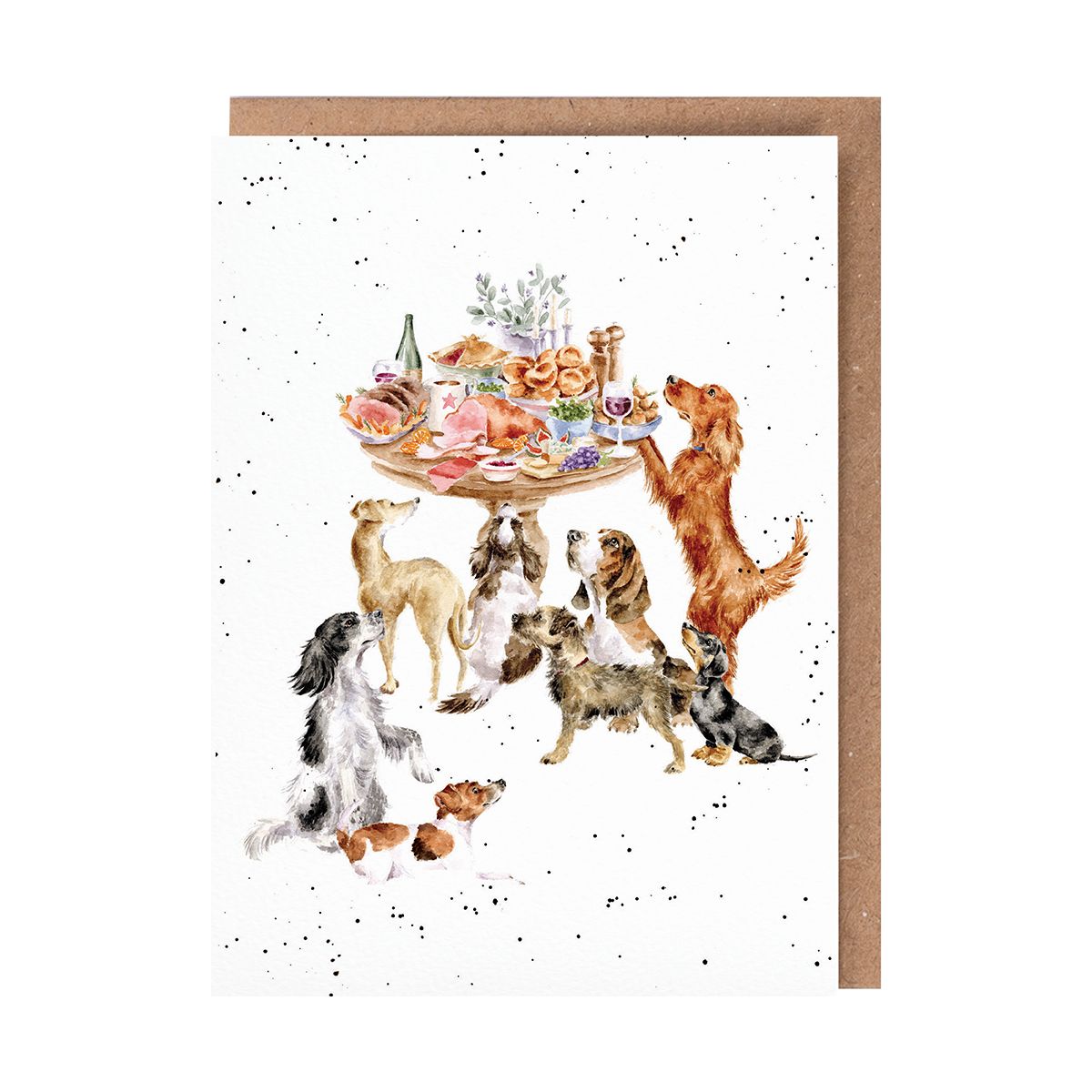 Sunday Lunch Dog Card – Seasons Home & Gift