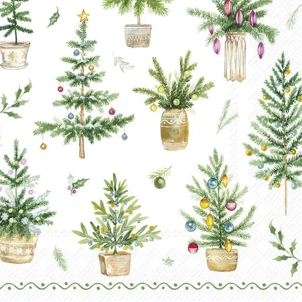 Festive Holidays Cocktail Napkin – Seasons Home & Gift