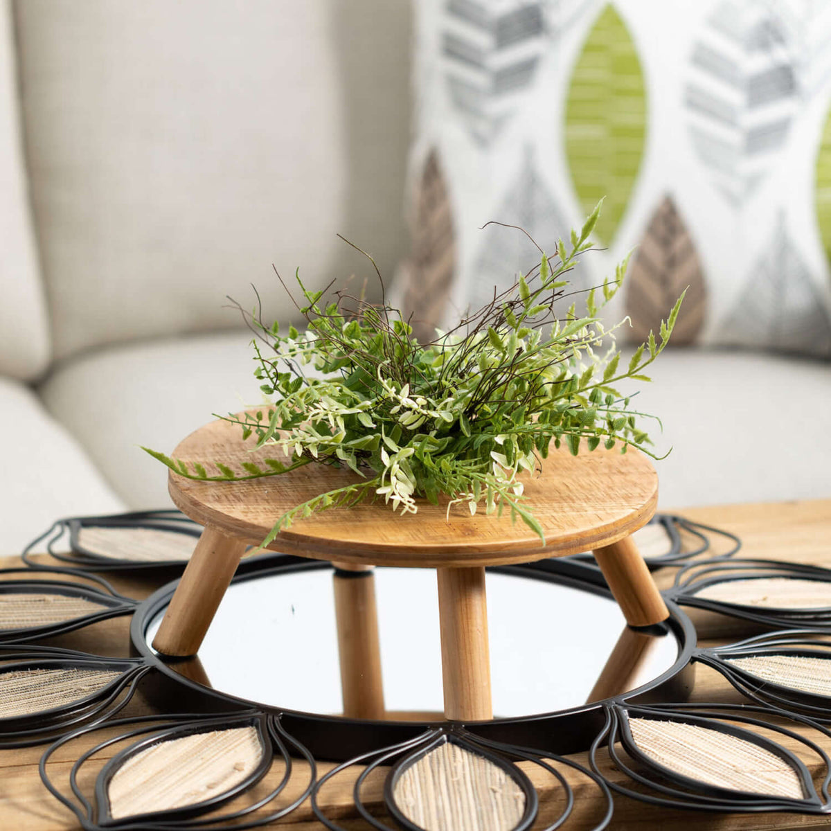 Natural Wood Riser – Seasons Home & Gift